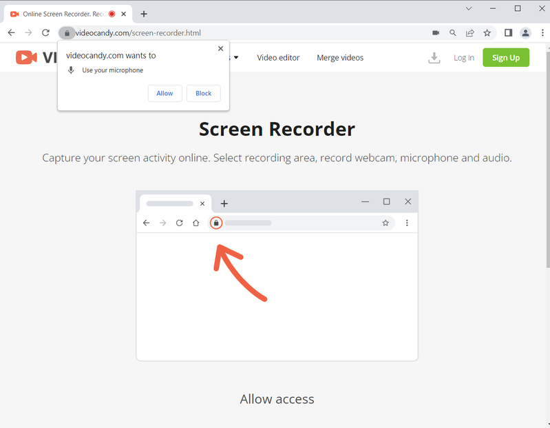 How To Allow Access To Webcam And Microphone In Browser Video Candy Blog